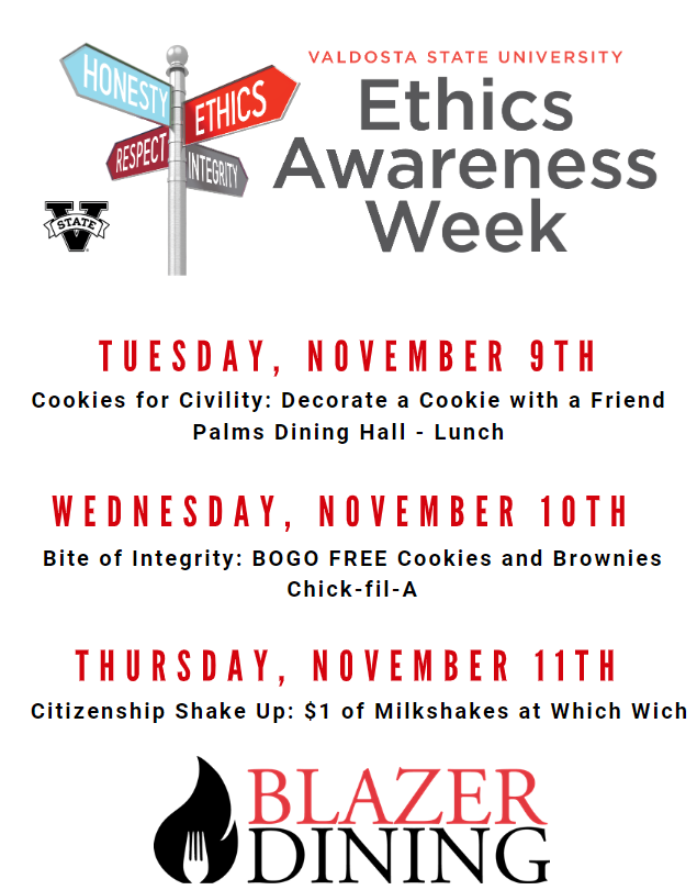 Ethics Week Activities - Valdosta State University